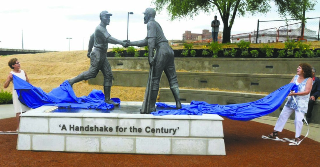 No. 7 story of 2021: Historic handshake immortalized | News, Sports ...